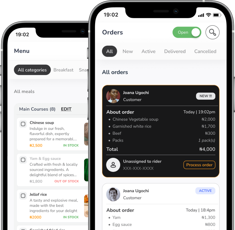 DadoFoods | Order With Ease From Local Vendors In Your City